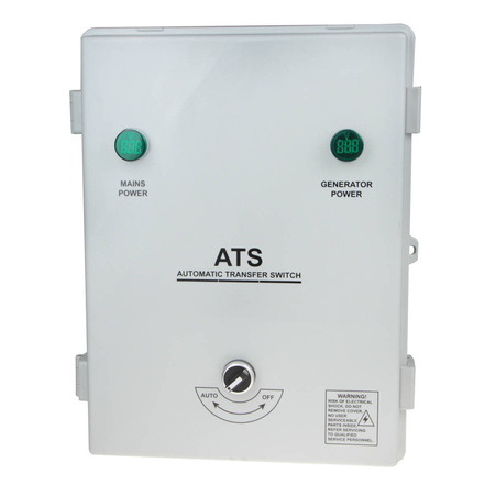 ATS Box 25A 400v Automatic Transfer Switch Panel | Motorhome & Home gas ...