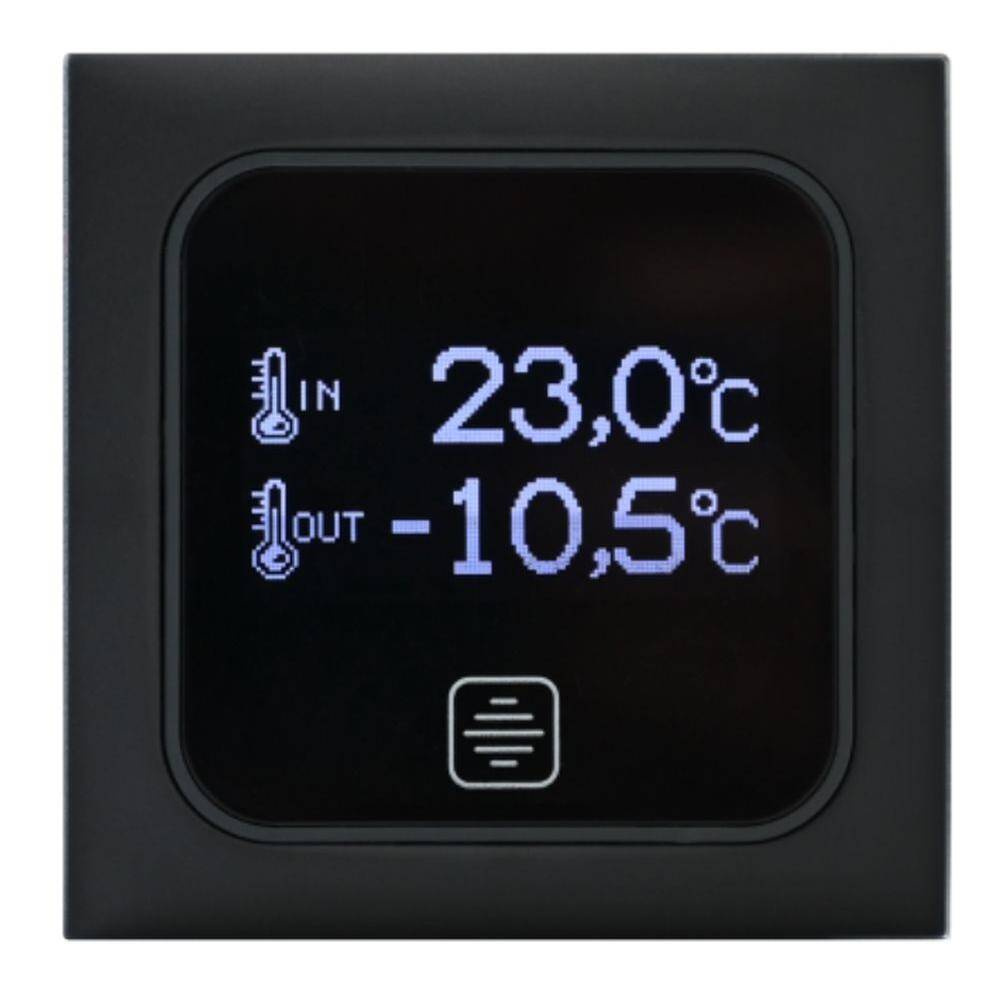 12V TOUCH TEST PANEL INT-EXT TEMPERATURE CBE | Motorhome & Home gas ...