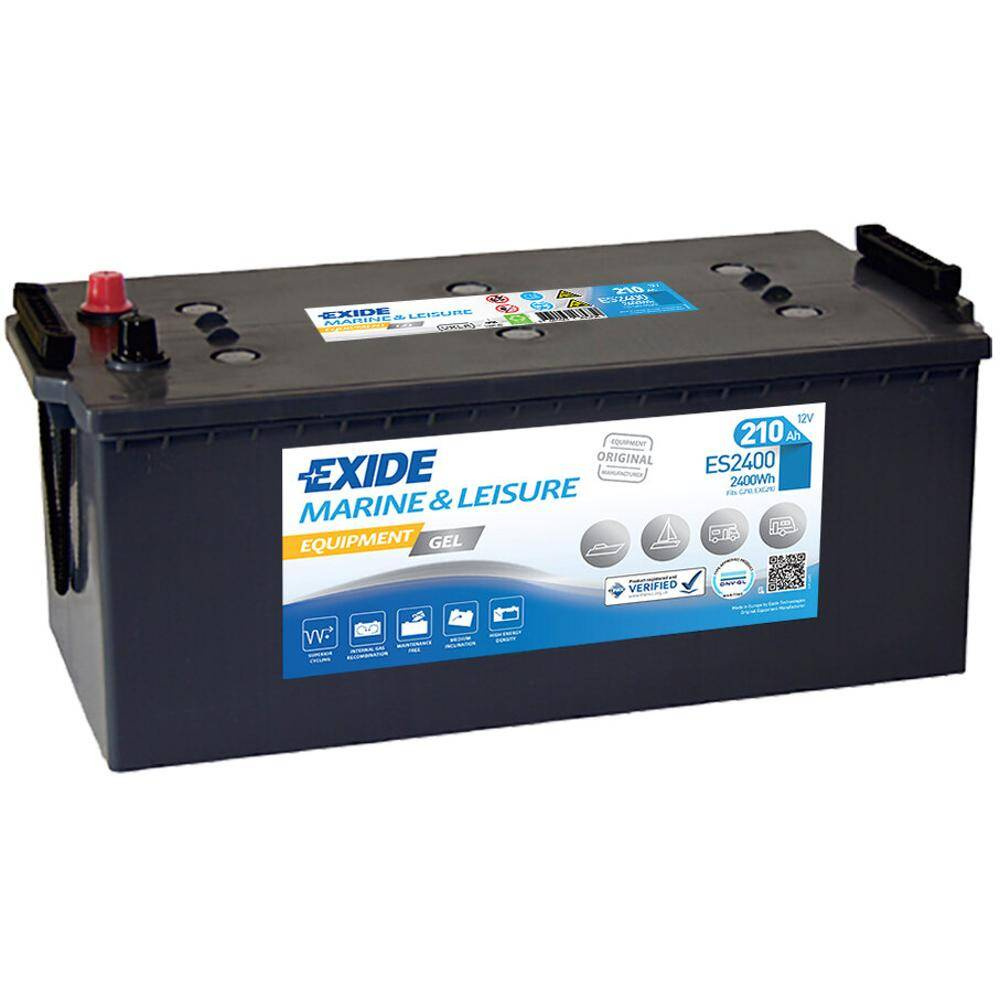 Battery EXIDE GEL ES 2400 210Ah
