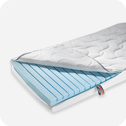Froli Mobil Zonen mattress, hardness 3 - custom cutout & dimensions