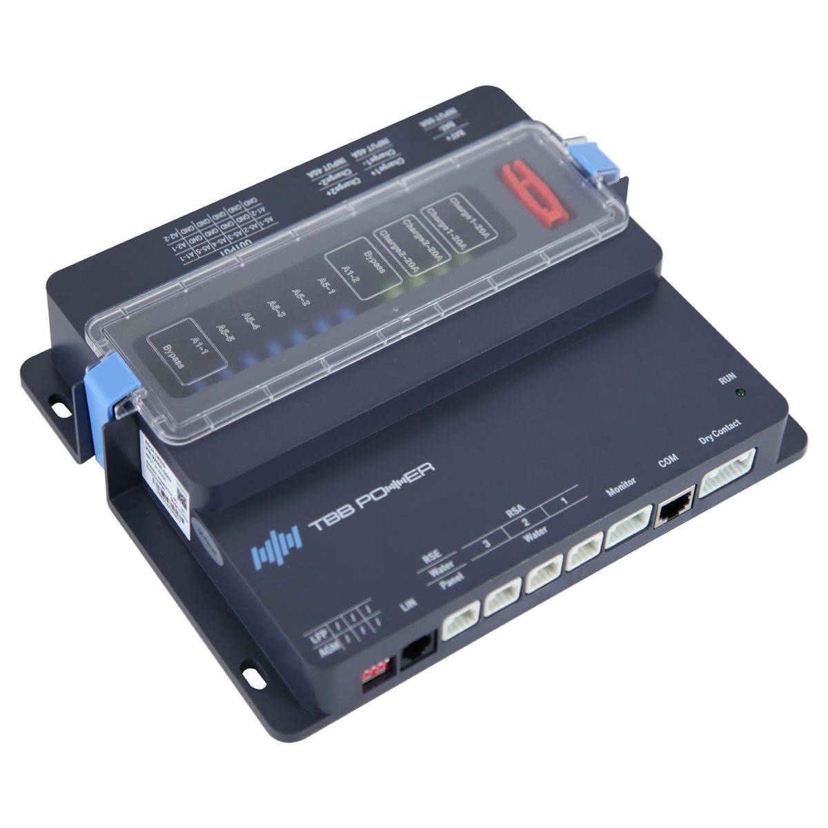 Main module with 9 outputs controlled by CRS29A relays TBB Power ...