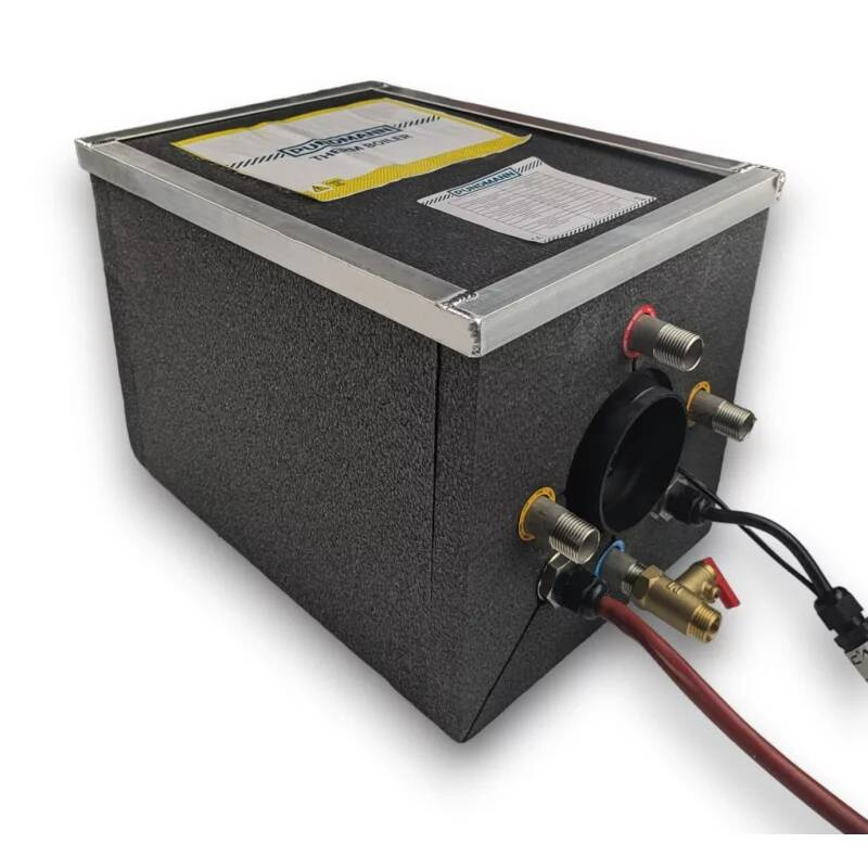 Pundmann Therm Boiler 10L AIR & FLOW HEAT 230V 500W / 12V 200W with two ...