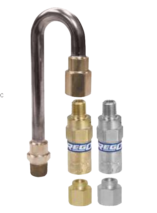 RegO PRV9432T022 Relief Valve for Gas and Cryogenic Systems 1/4" 22 PSI