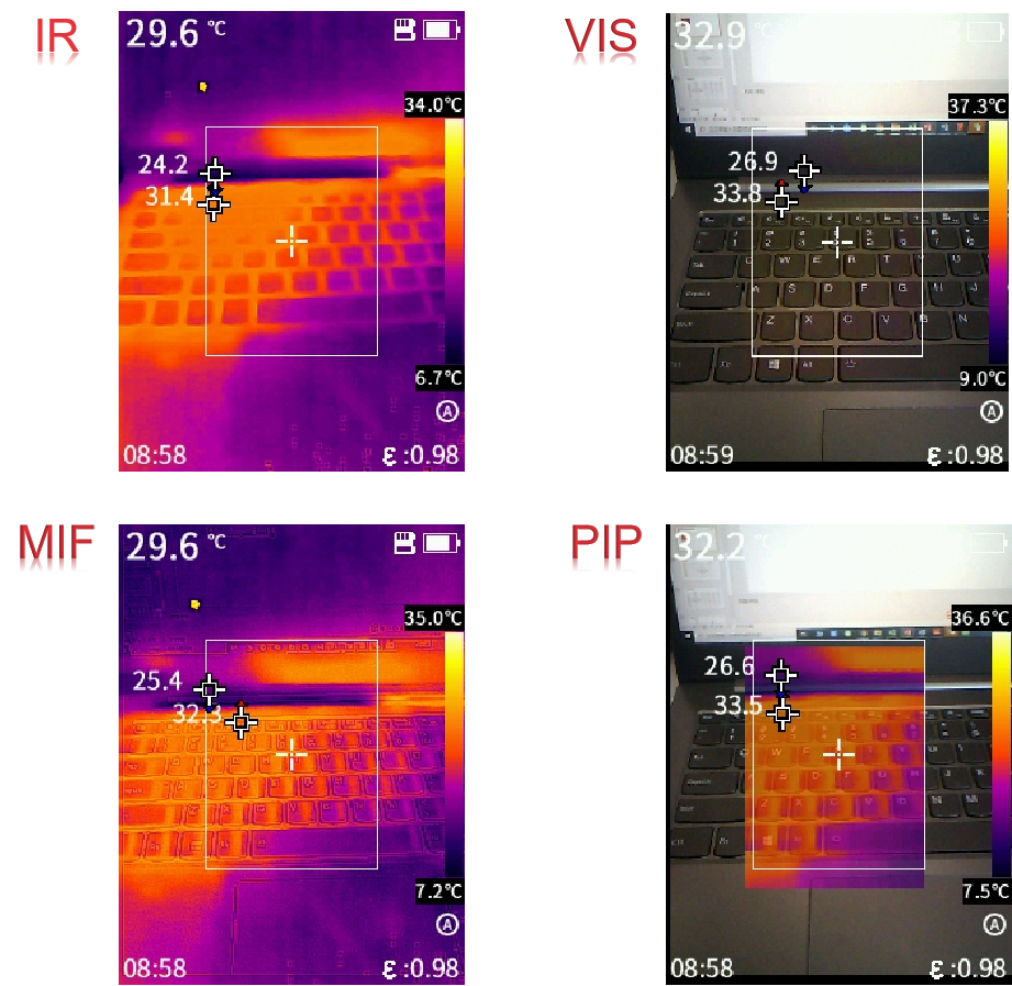 Thermal Camera Guide PC210 | Motorhome & Home gas \ Electrical ...