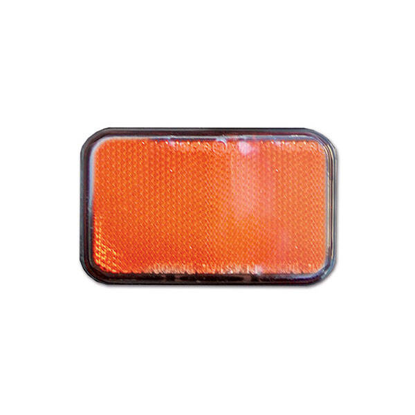Adhesive orange reflector - 95 x 60 mm | AI \ Wszystkie elementy