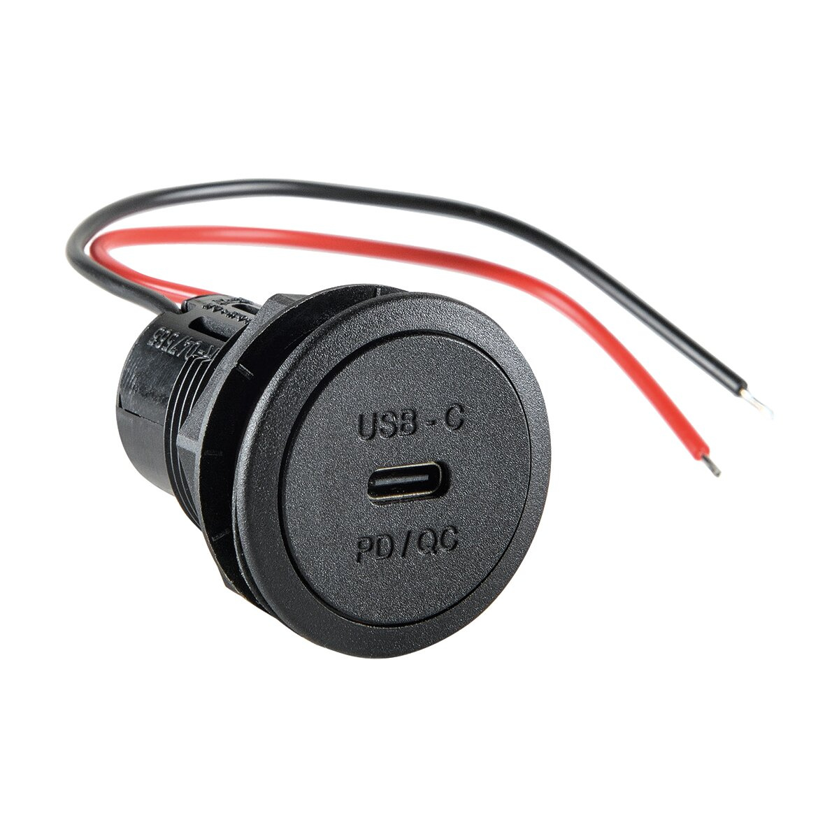 Built-in socket USB-C 12 – 24 V DC with integrated voltage converter ...