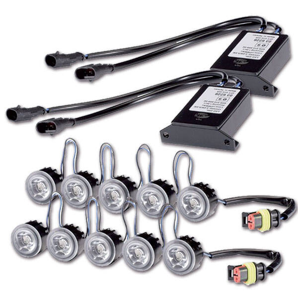 FlexPoint dual-function 5-light DRL kit | AI \ Wszystkie elementy